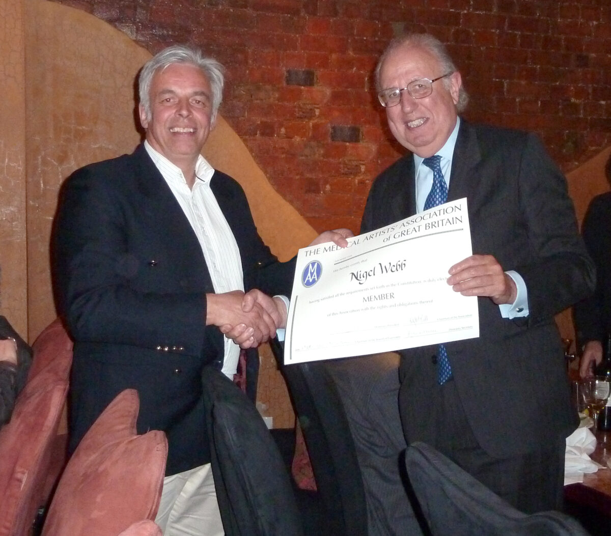 Nigel Webb, MMAA - Medical Artists’ Association of Great Britain